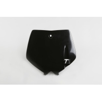 Front Number Plate black - Ufo Plast - Ufo Plast United States / World