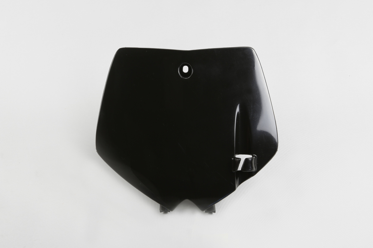 Front Number Plate black - Ufo Plast - Ufo Plast United States / World